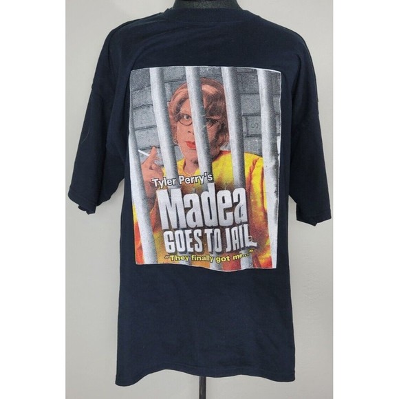 Gildan | Shirts | Mens 2xl 209 Tyler Perrys Madea Goes To Jail Rap Tee ...